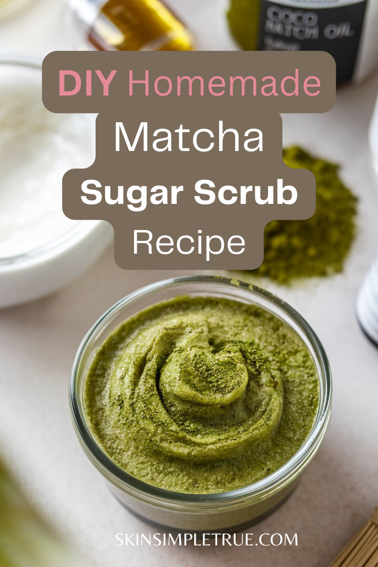 Easy DIY Matcha Body Scrub You Can Make It At Home In Minutes