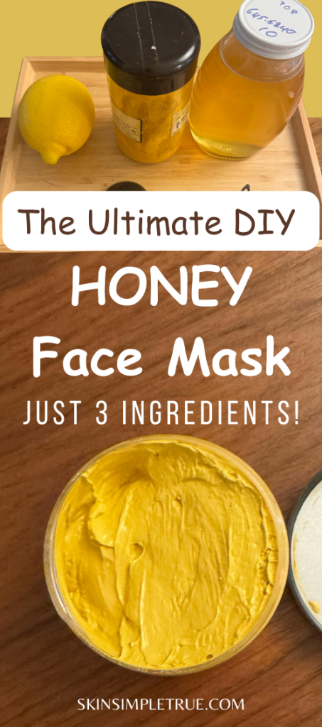 3-Ingredient Honey Face Mask for Glowing Skin